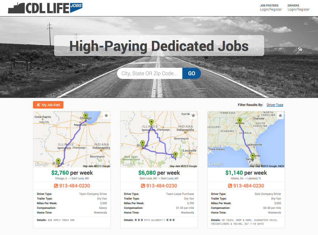 CDLLife - High Paying Trucking Job Board